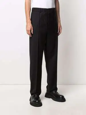 Valentino Garavani Tailored Straight-leg Trousers - Black