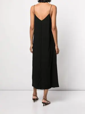 Voz Double-layer Cami Dress - Black