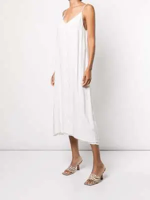 Voz Double-layer Cami Dress - White