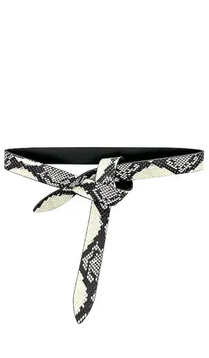 Isabel Marant Étoile Isabel Marant Lecce Belt Sand & Black