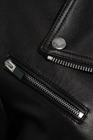 Roberto Cavalli Leather Biker Jacket