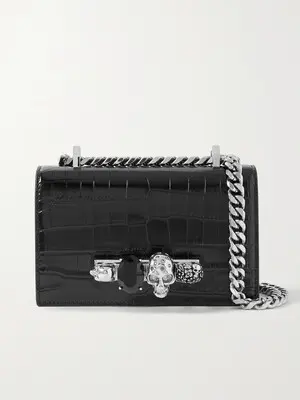 Alexander Mcqueen Jewelled Adjustable Bags For Women