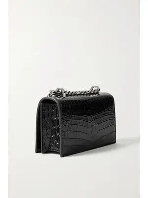 Alexander McQueen Jewelled Satchel - Black