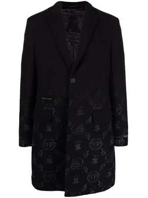 Philipp Plein Single Breasted Outerwear For Men