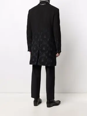 Philipp Plein Monogram Jacquard Coat
