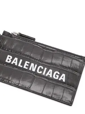 Balenciaga Lanyard Zip Pouch Wallet