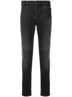 Philipp Plein Slim-fit Jeans - Black
