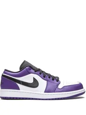 JORDAN Air 1 Low Court Sneakers - Purple