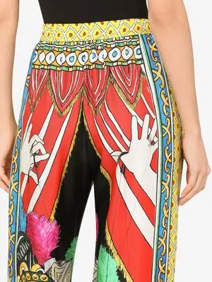 Dolce & Gabbana Carretto-print Pajama Bottoms