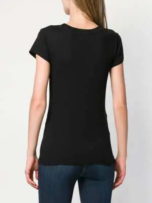 L'Agence Slim Fit T-shirt - Black