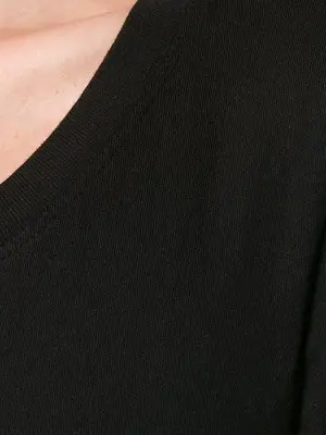 L'Agence Slim Fit T-shirt - Black