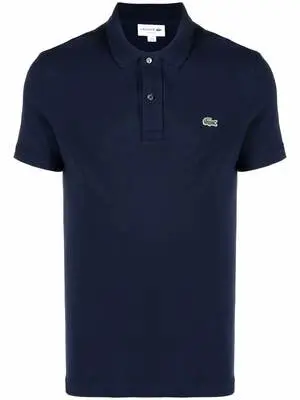 Lacoste Logo-embroidered Polo Shirt - Blue