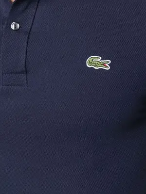 Lacoste Logo-embroidered Polo Shirt - Blue