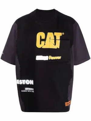 Heron Preston X Caterpillar Logo-print T-shirt