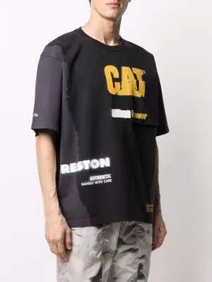 Heron Preston X Caterpillar Logo-print T-shirt