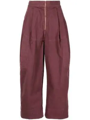 Rachel Comey Bandini Cropped Wide-leg Trousers