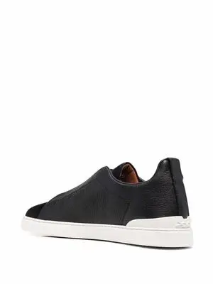 Ermenegildo Zegna Triple Stitch Laceless Sneakers