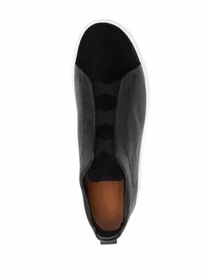 Ermenegildo Zegna Triple Stitch Laceless Sneakers