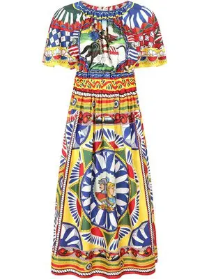Dolce & Gabbana Graphic Day Dresses