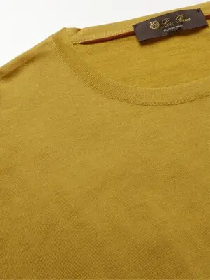 Loro Piana Wish Virgin Wool Sweater - Yellow