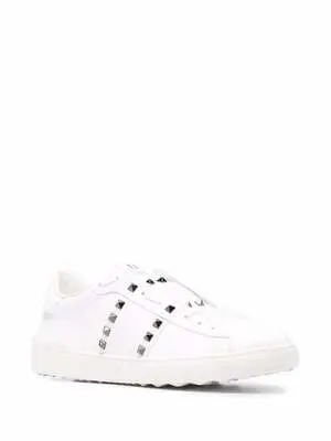 Valentino Garavani Rockstud Untitled Leather Sneakers