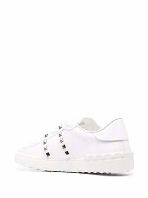 Valentino Garavani Rockstud Untitled Leather Sneakers