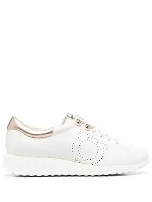 Ferragamo Lace Up Sneakers For Women