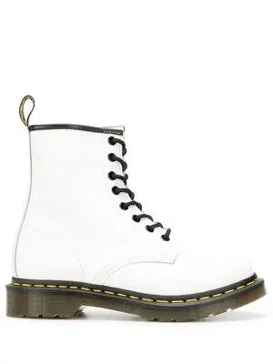Dr. Martens Ankle Lace-up Boots - White