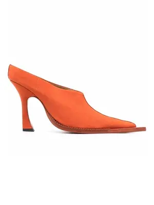 KNWLS Pointed Suede Pumps