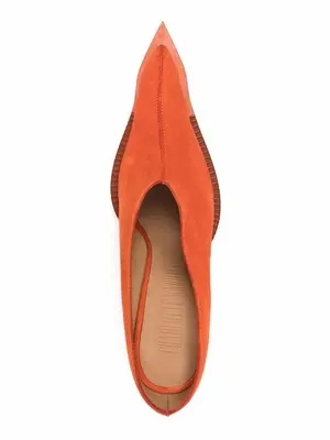 KNWLS Pointed Suede Pumps
