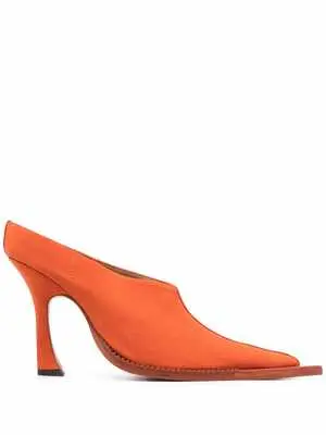 KNWLS Pointed Suede Pumps