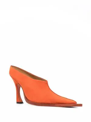 KNWLS Pointed Suede Pumps
