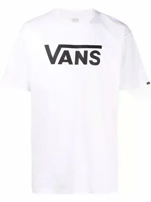 VANS Logo Print T-shirt - White