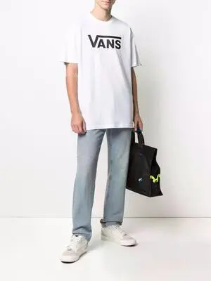 VANS Logo Print T-shirt - White