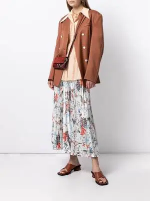 Chloé Lace Trim Shirt