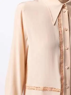 Chloé Lace Trim Shirt
