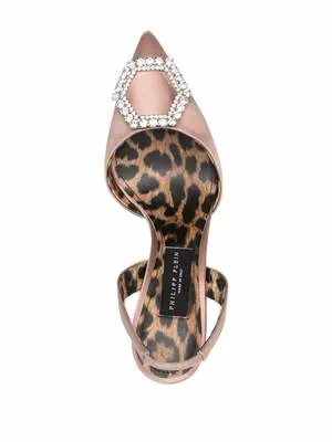 Philipp Plein Slingback High-heeled Pumps