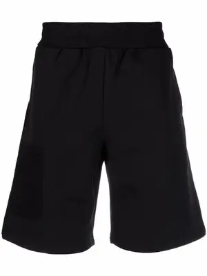 A-COLD-WALL* Logo-embroidered Cotton Shorts - Black