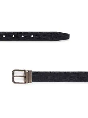 Dolce & Gabbana Buckled Leather Belt