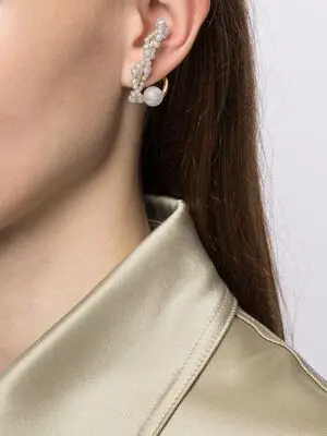 Completedworks 14kt Ear Climber Cuff Earring