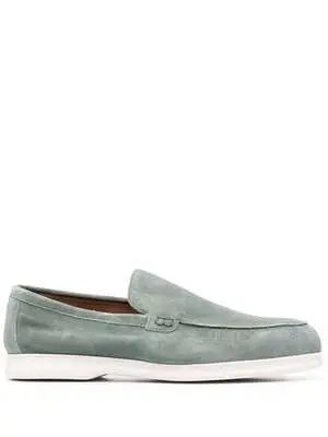 DOUCAL'S Smooth-finish Loafers - Green