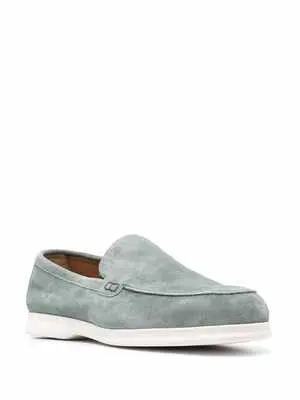 DOUCAL'S Smooth-finish Loafers - Green