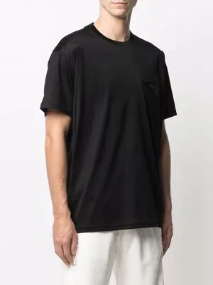 LOW BRAND Solid-colour Crewneck T-shirt