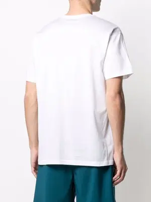 LOW BRAND Slit-pocket Crewneck T-shirt