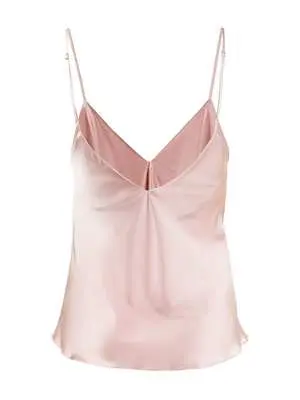 GILDA & PEARL Sophia Stretch-silk Camisole - Pink