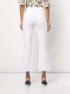 L'Agence High-waisted Cropped Flare Jeans