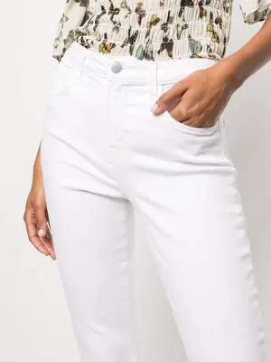 L'Agence High-waisted Cropped Flare Jeans