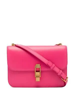 Saint Laurent Carré Leather Shoulder Bag