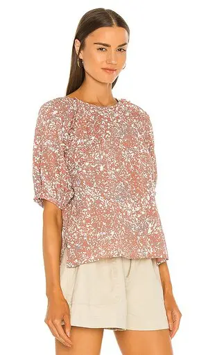 CLEOBELLA Raimi Blouse In Rust