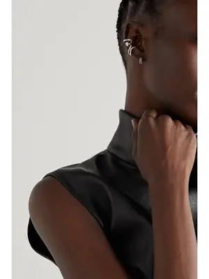 REPOSSI Serti Sur Vide 18-karat Diamond Ear Cuff